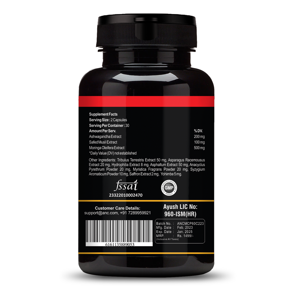 ANC ManCare Pro Enhance T-Booster | Muscle Strength | Improve Stamina ...